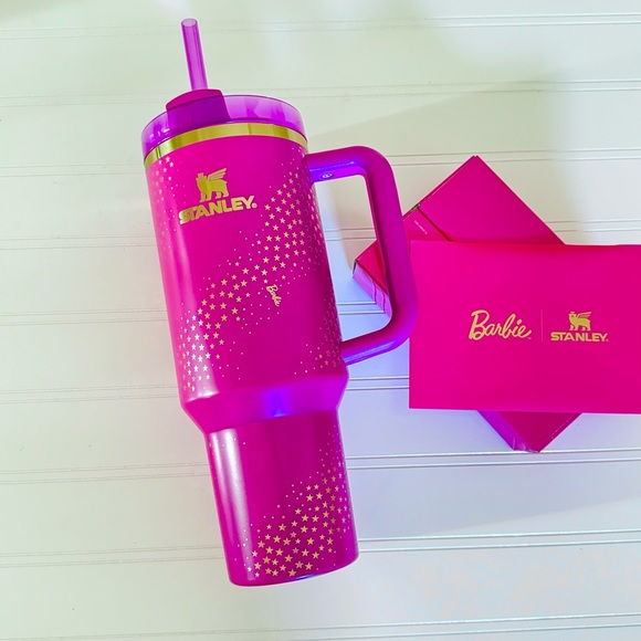 Stanley | Dining | Stanley X Barbie Superstar Barbie 4oz Quencher ...